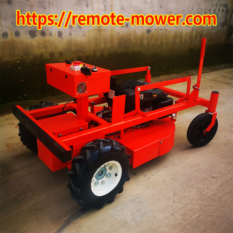 2WD Radio Controlled Lawn Mower for Sale - direct Manufacturer